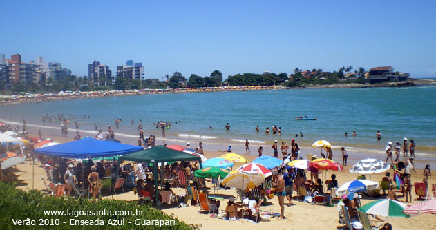Mês de férias e praia